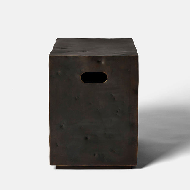 apple box [blackened brass] | ashley botten design